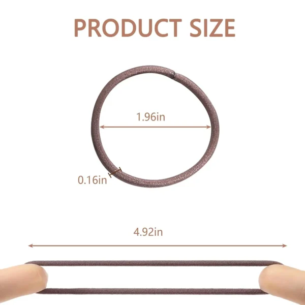 Cotton Hair Ties No Crease - 40 Pack