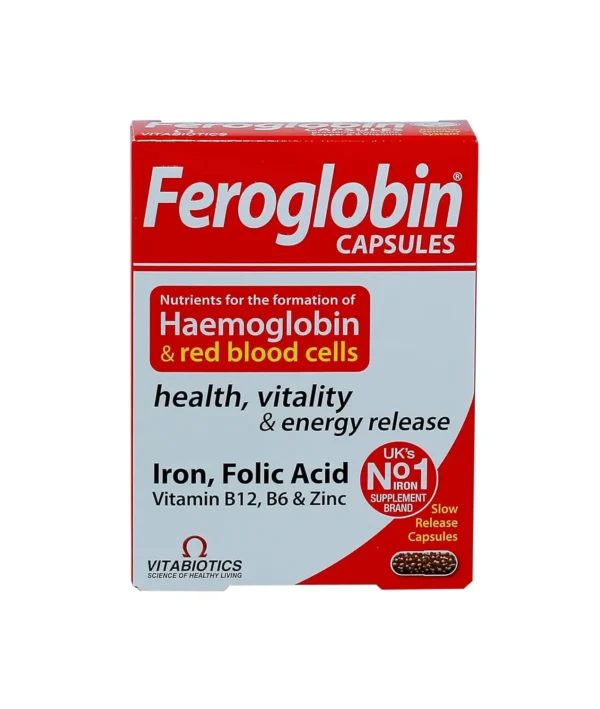 Vitabiotics Feroglobin B12 - 30 Iron Capsules