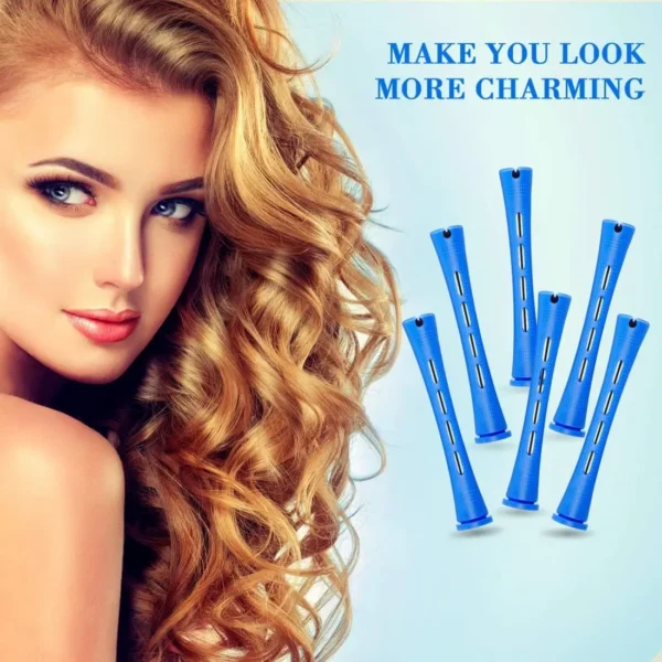 Hair Perm Rods 30pcs Curling Rods with Comb